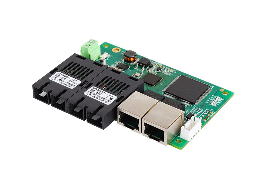 MES5104-2S-ST20 от MAIWE, Промышленный коммутатор Layer 2, порты 2x10/100M base-Fx, 2x10/100M ...